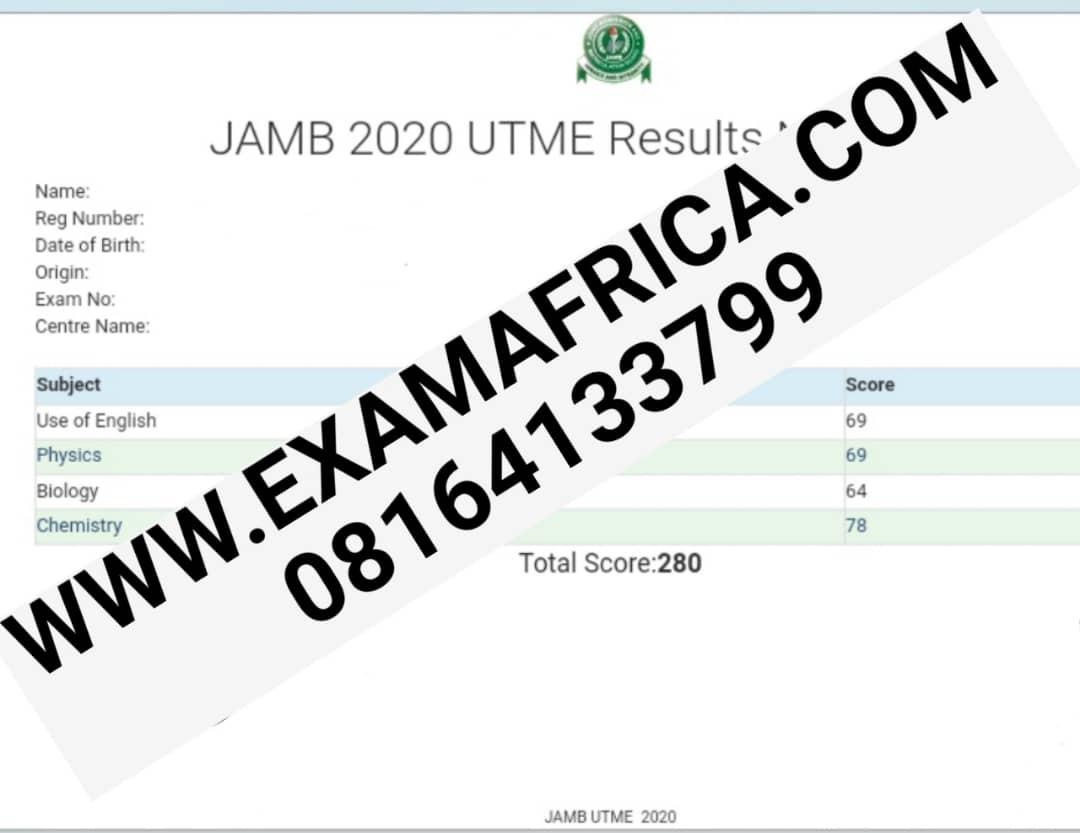 Our JAMB Students' Results And Other Proof