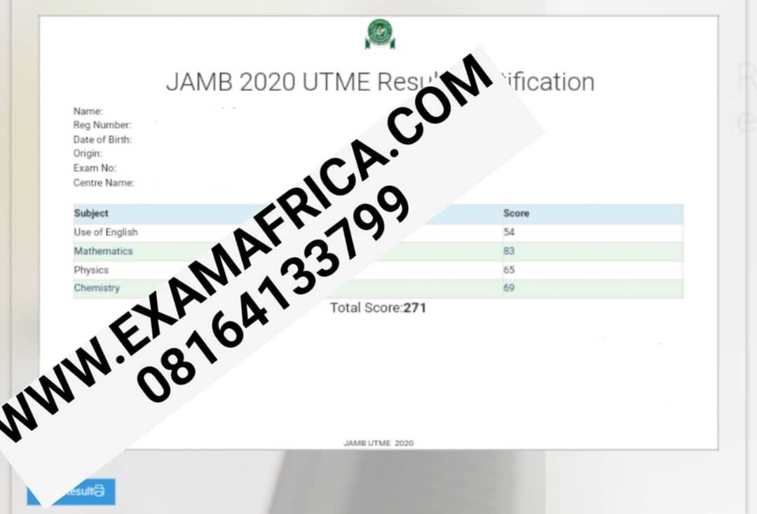 Our JAMB Students' Results And Other Proof
