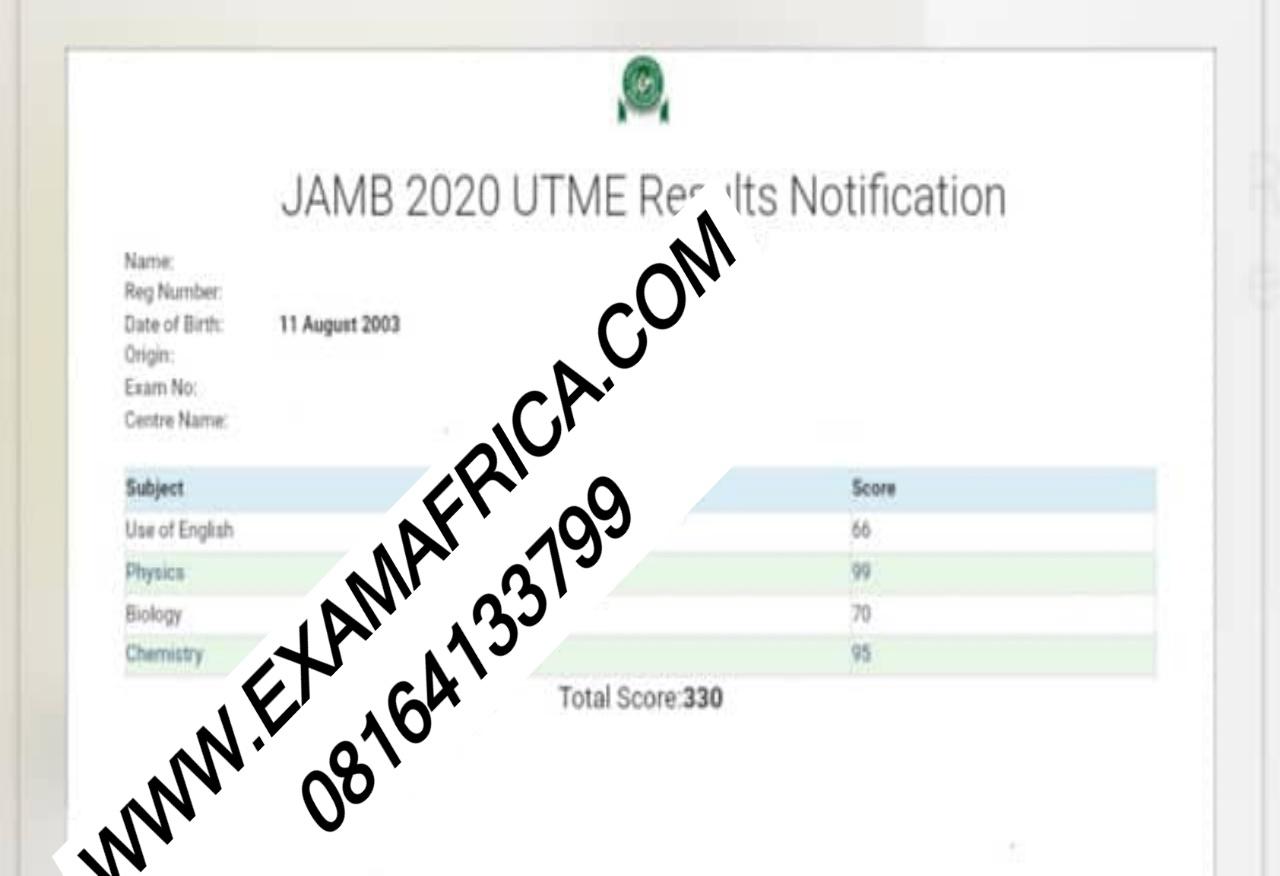 Our JAMB Students' Results And Other Proof
