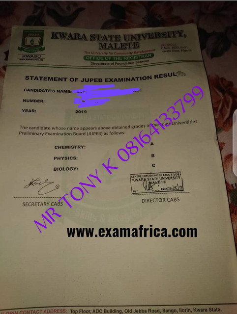 2026 JUPEB Expo | 2026 JUPEB Runz | 2026 JUPEB Answers